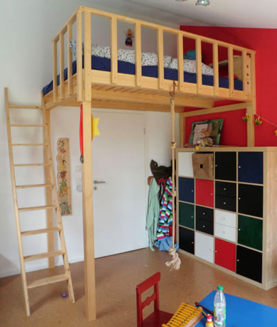 Stabile Hochbetten und Hochetagen nach Maß für Erwachsene und Kinder ...